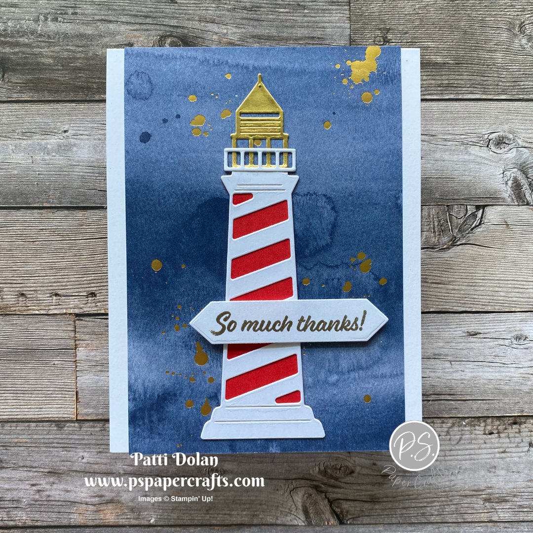 Fun Lighthouse Point Cards — P.S. Paper Crafts