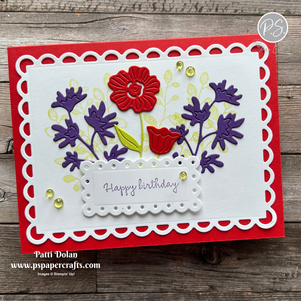 Timeless Charm Birthday Card — P.S. Paper Crafts