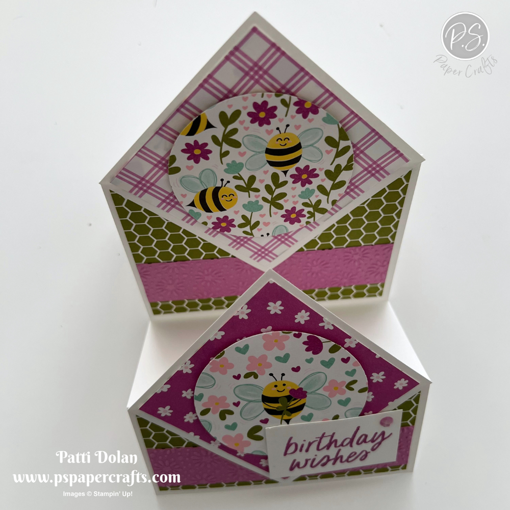 Double Diamond Fun Fold Cards — P.S. Paper Crafts