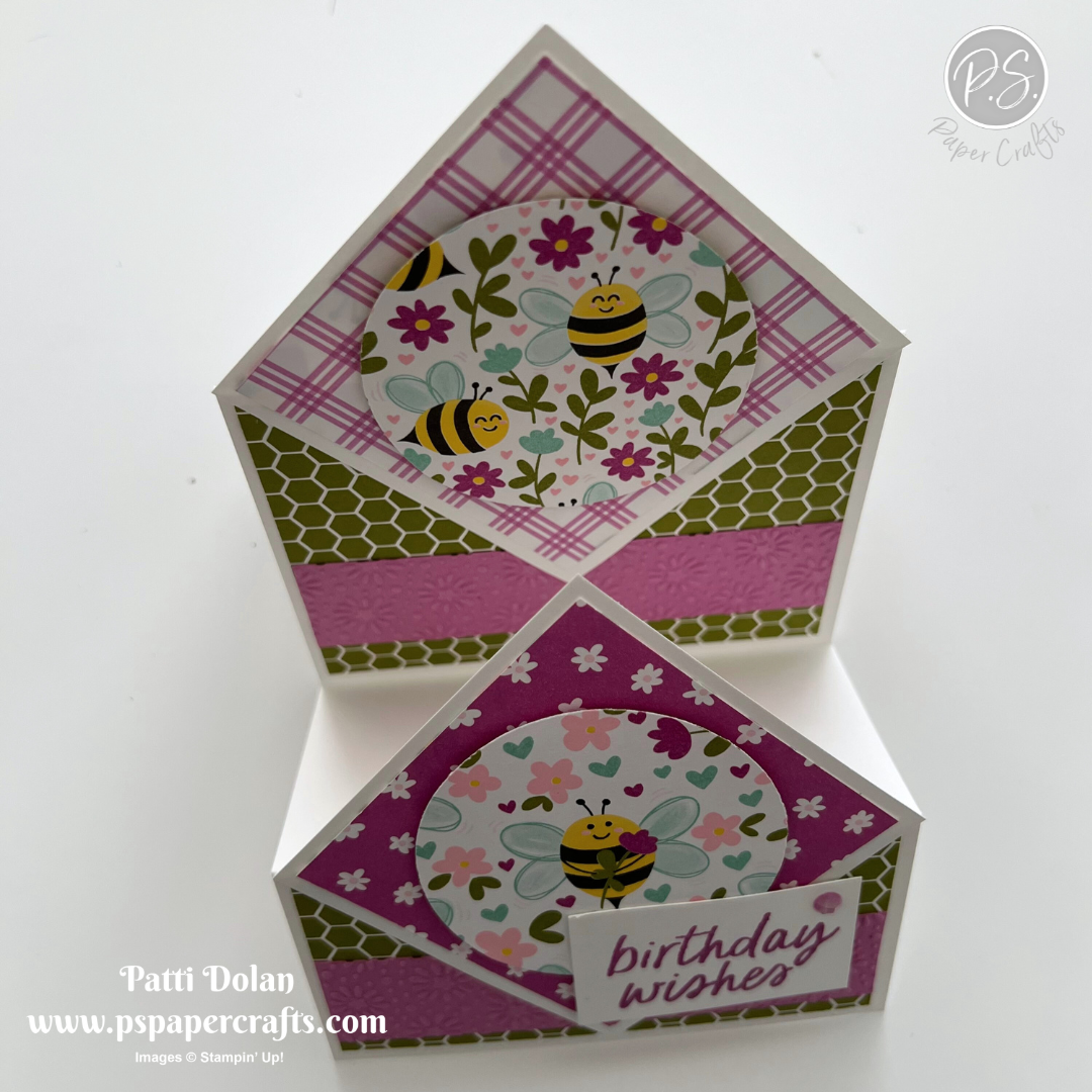 Double Diamond Fun Fold Cards — P.S. Paper Crafts