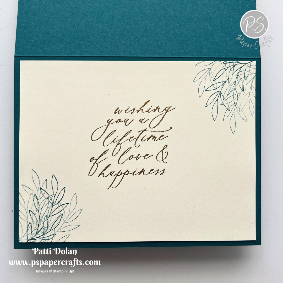 Forever Love Wedding Card — P.S. Paper Crafts