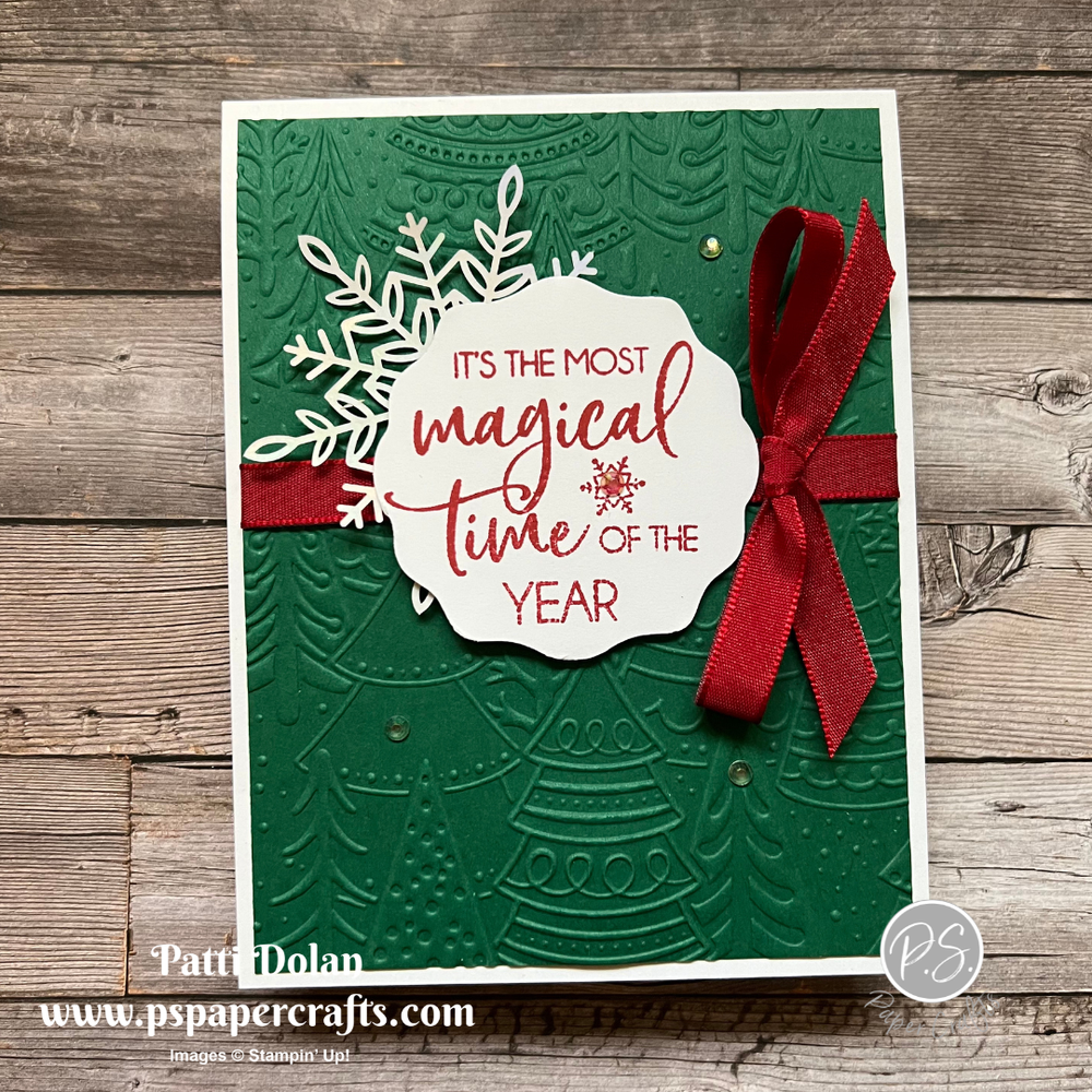 Whimsical, Magical Christmas Card — P.S. Paper Crafts