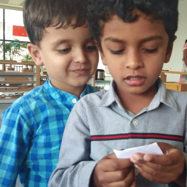 Command Cards In Early Reading — PEP School v2 | Montessori