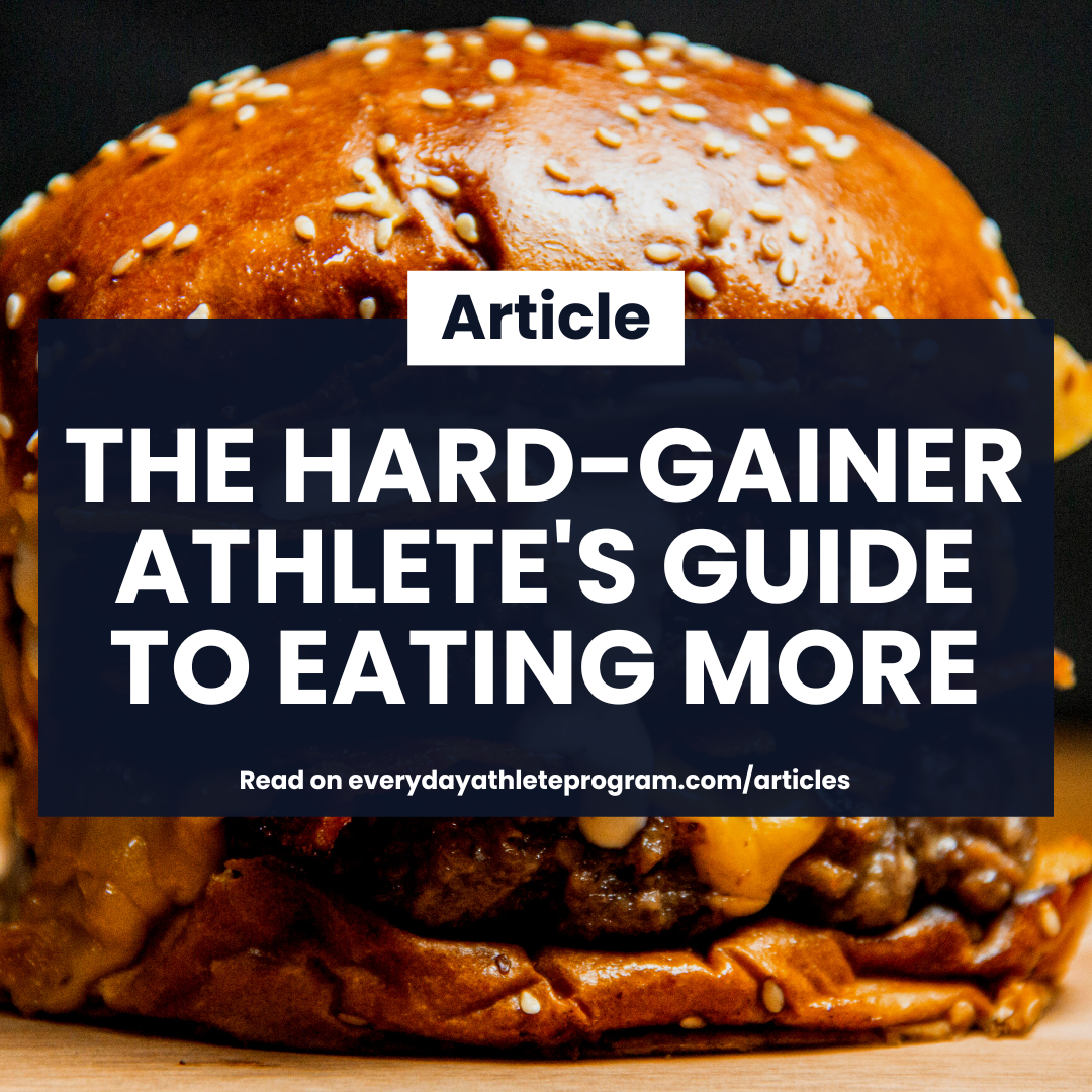 The Hard-Gainer Athlete's Guide to Eating More (GAA, Hurling, Football ...