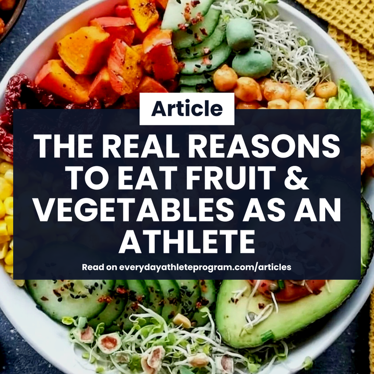 The Real Reasons to Eat Your Fruit and Vegetables as an Athlete (GAA ...