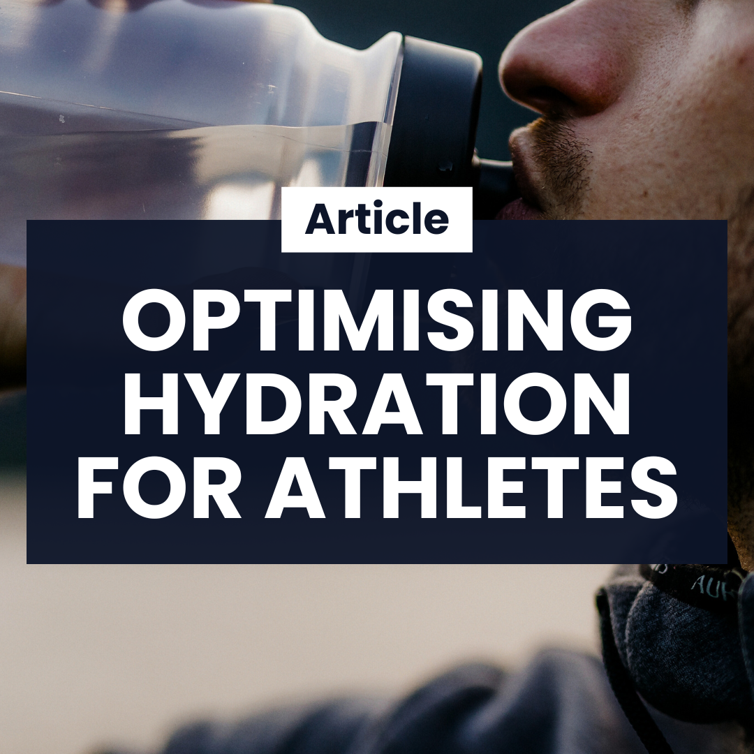 Optimising Hydration for Athletes — Conor O'Neill | Performance ...