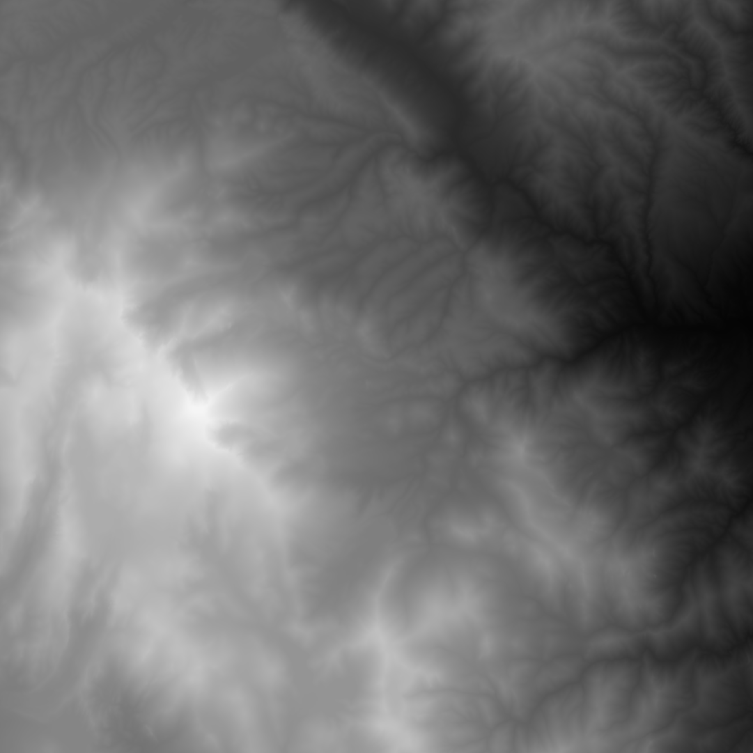 Slope Vs. Aspect Maps for Detecting Water Bodies — Maps and Design