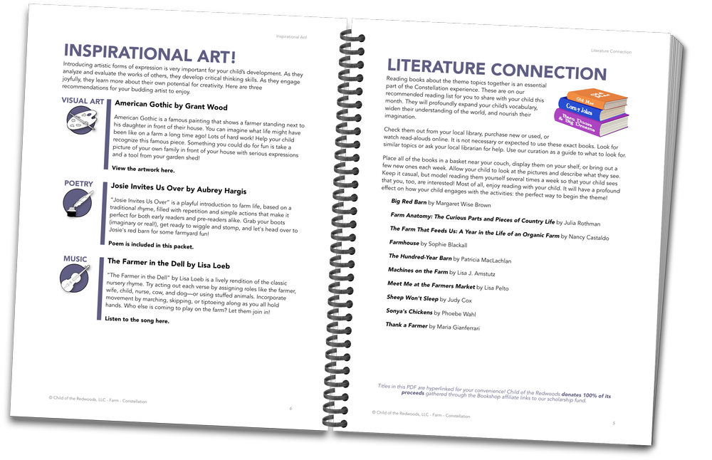 Montessori Thematic Learning at Home | Child of the Redwoods — Child of ...