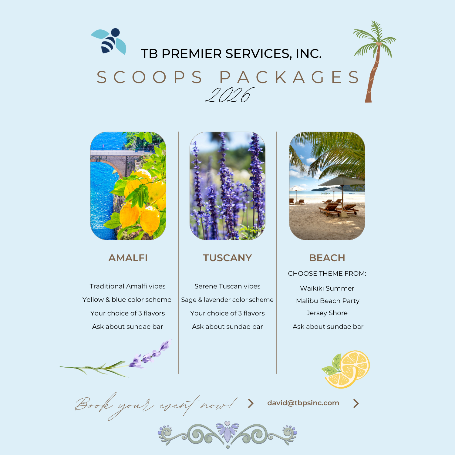Scoops — TB Premier Services, Inc.