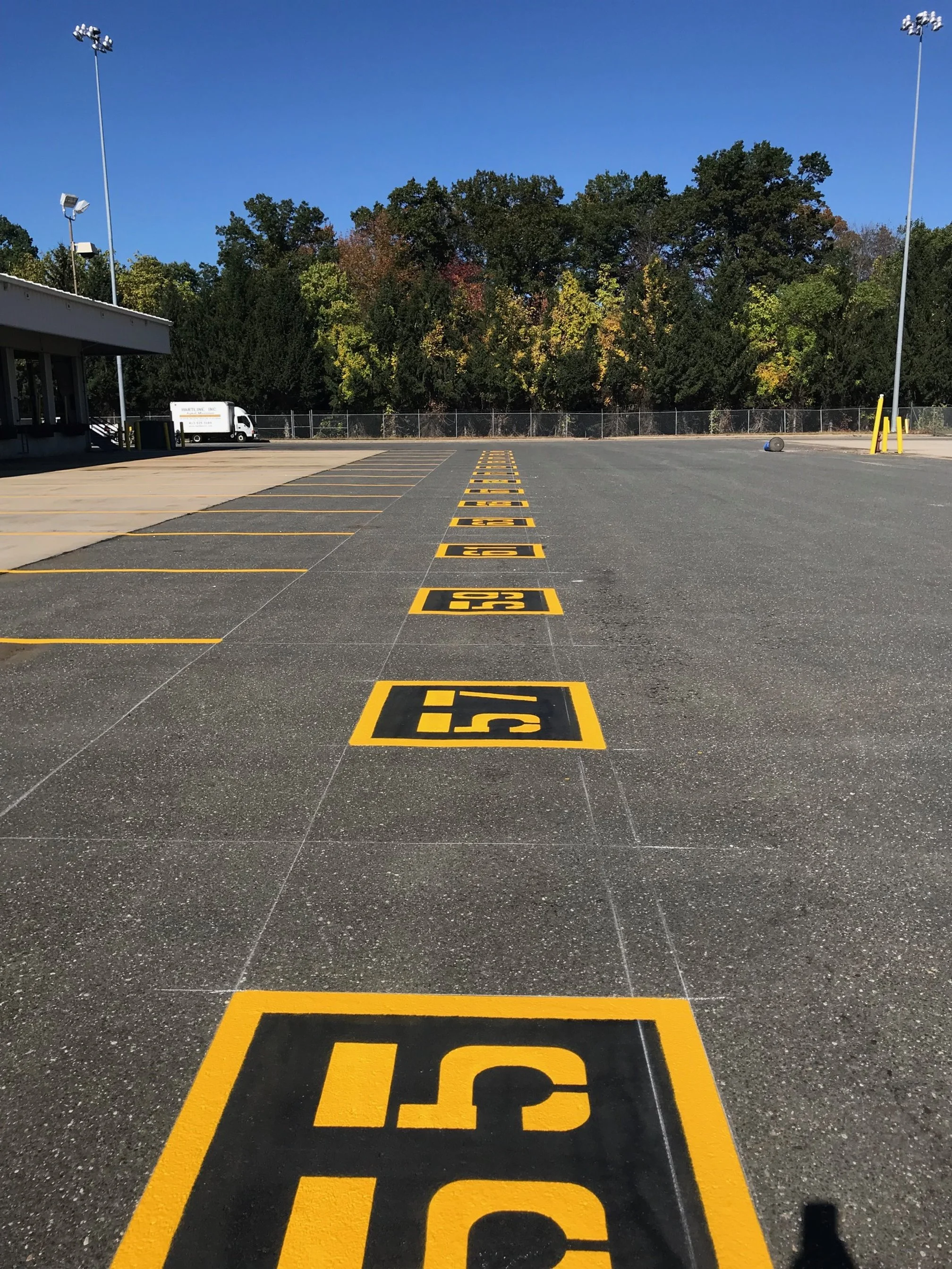 Striping — Springfield Striping and Sealing