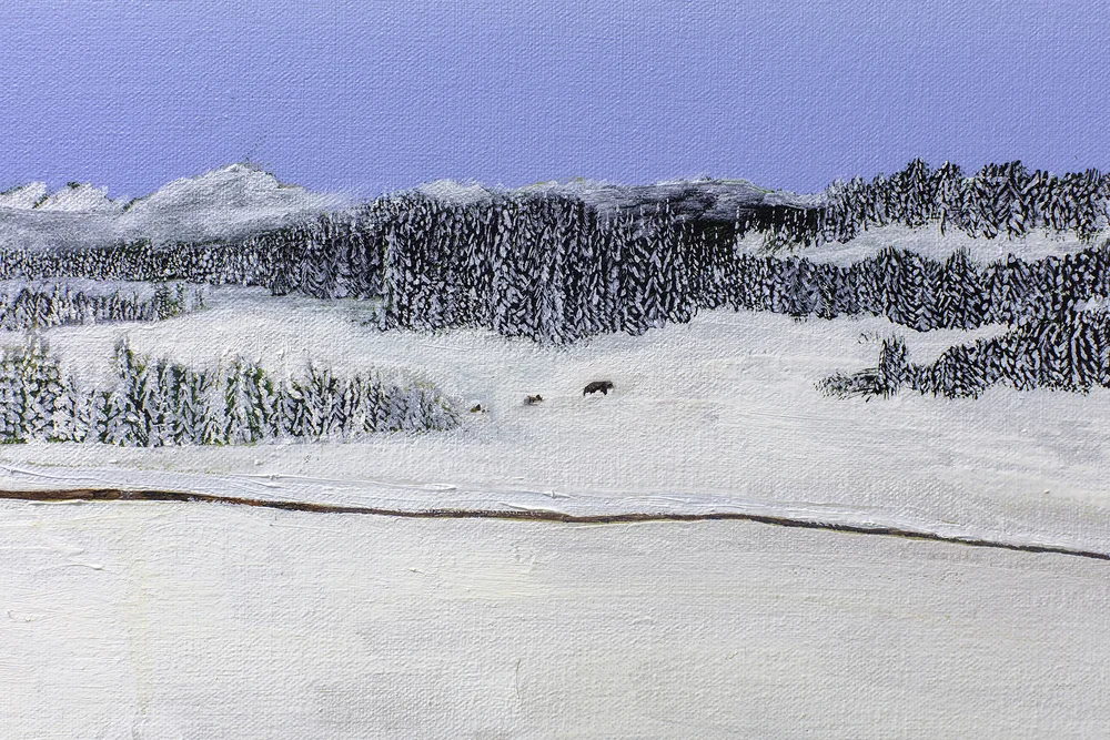 Alexander Meadows - Long Cabin Stubby Horse — BozoMag