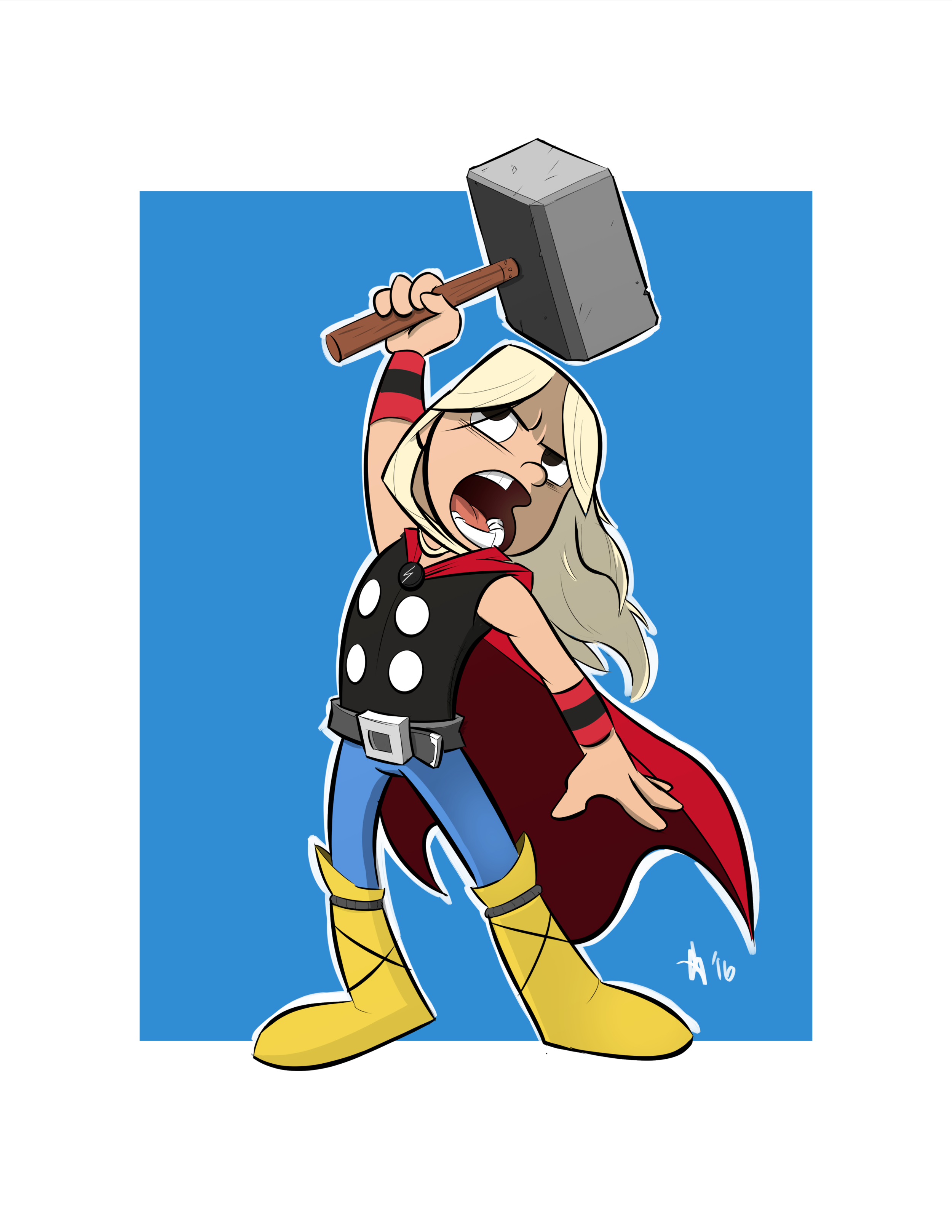 Chibi Thor — Andrew Southern