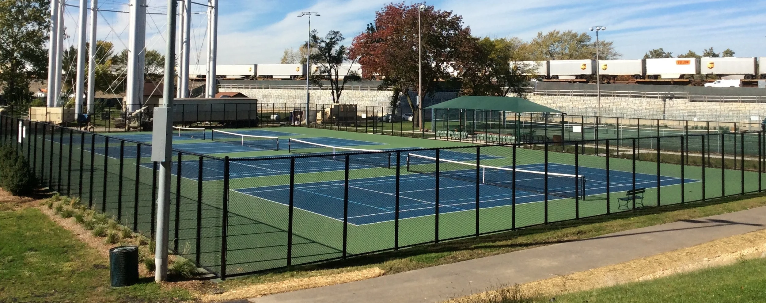 Spring Rock Tennis Center Noise Curtain — Western Springs Friends of ...