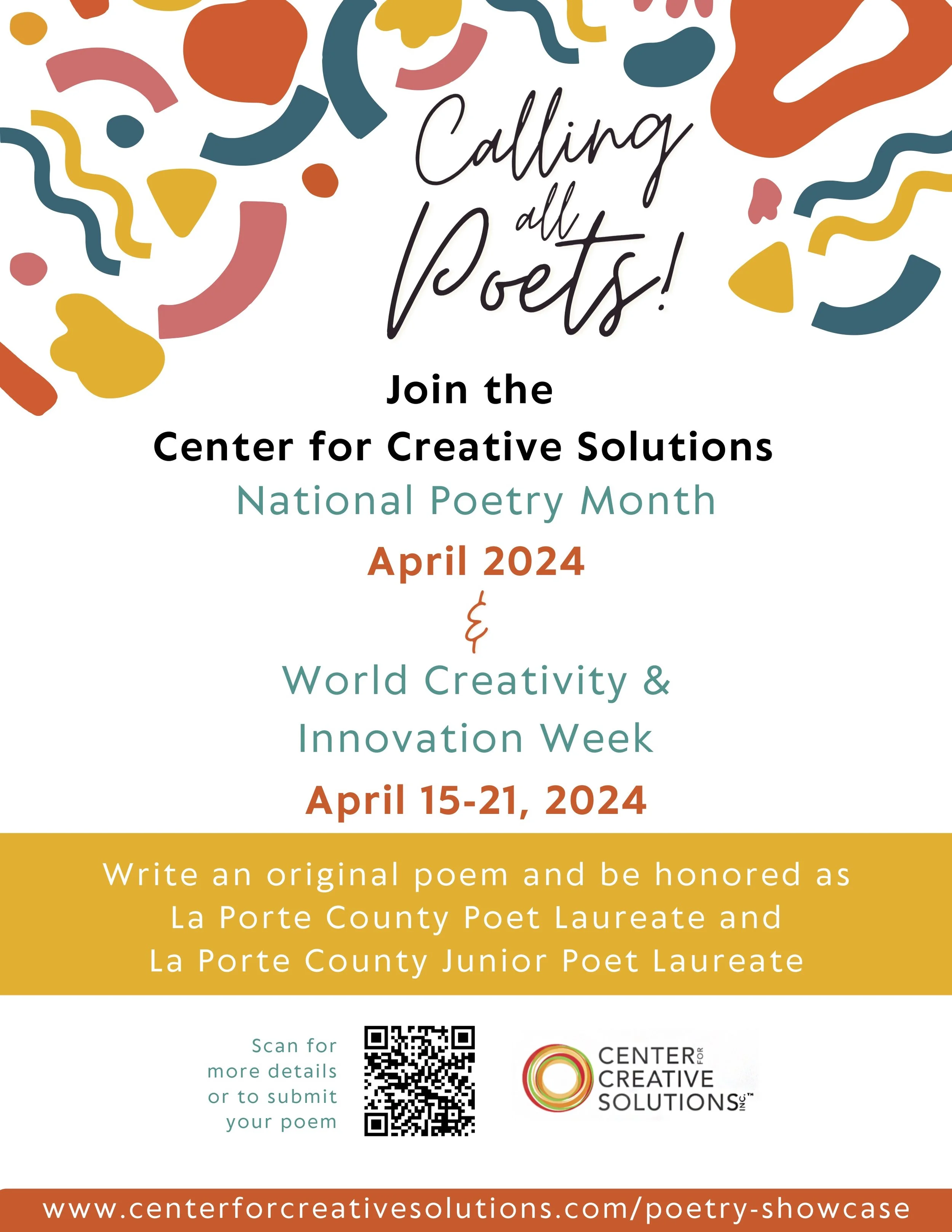 Poetry Showcase — Center for Creative Solutions