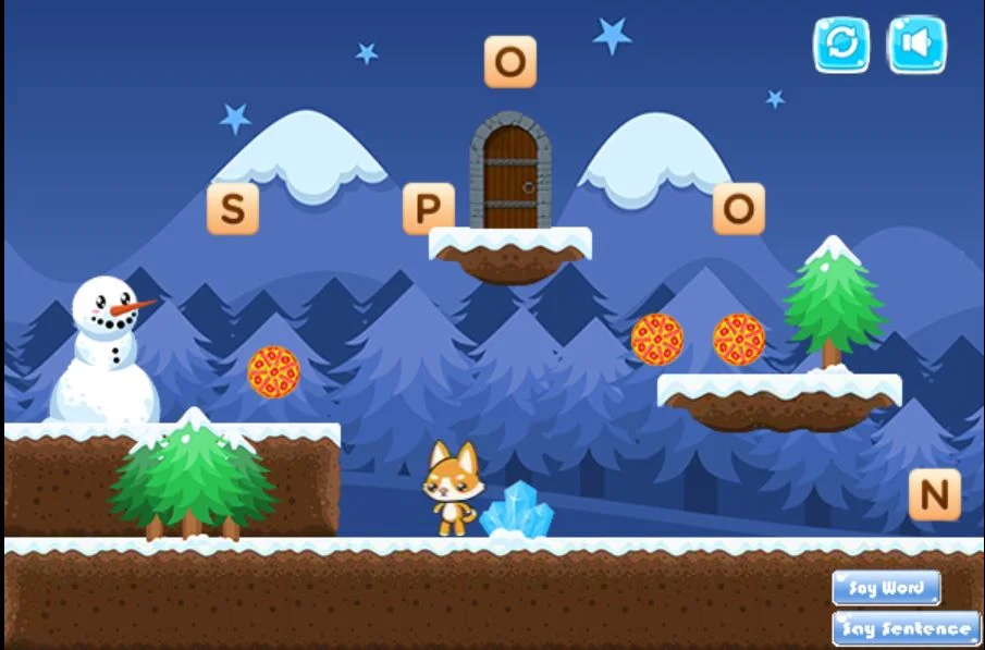 Online Spelling Games Power Spelling