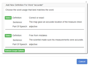Vocabulary — Power Spelling