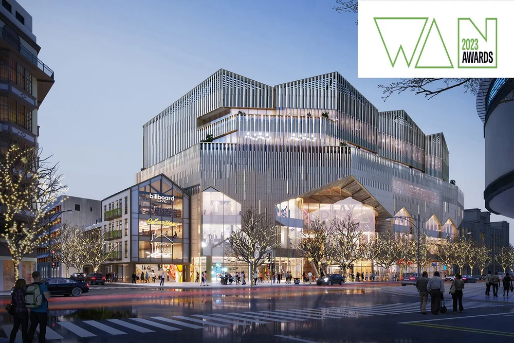 Huaihai Road TOD Project Shortlisted at WAN Awards 2023 | 5+Design