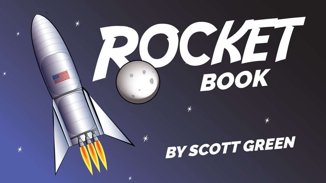 Space Rocket Book