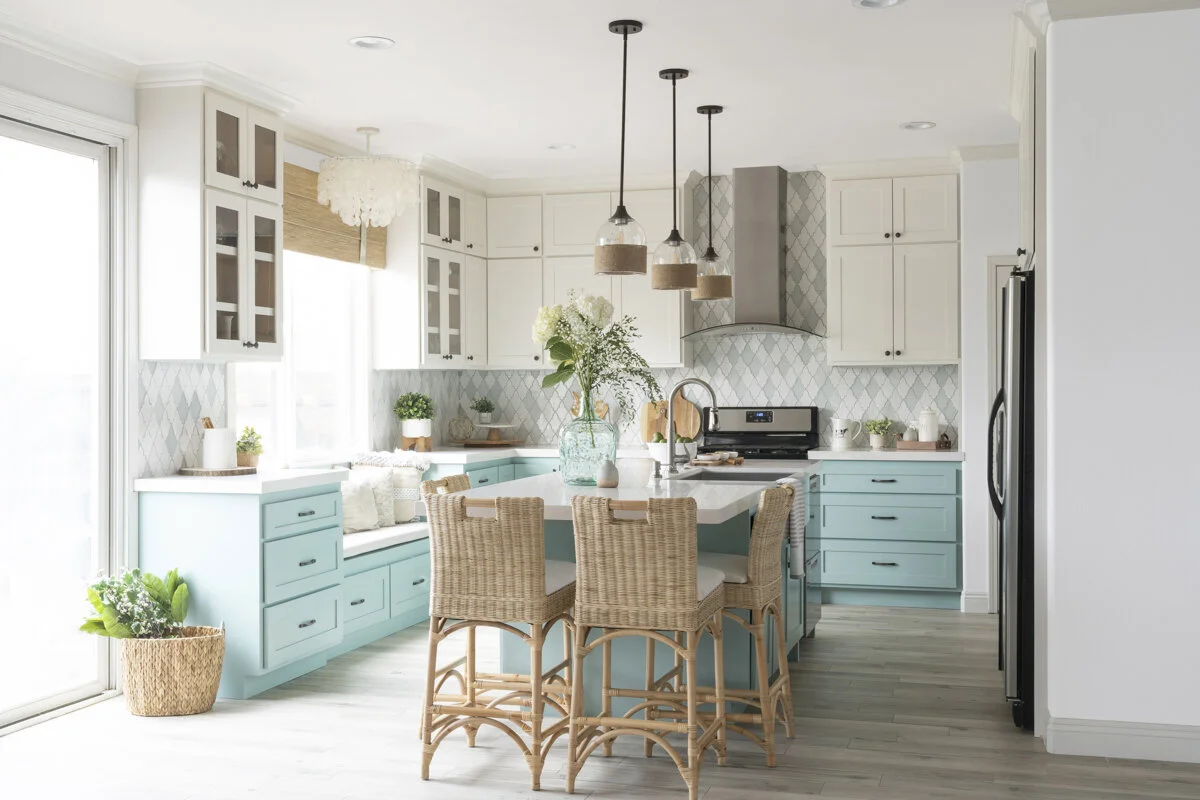 Interior Design | Coastal California Kitchen- Murrieta, CA