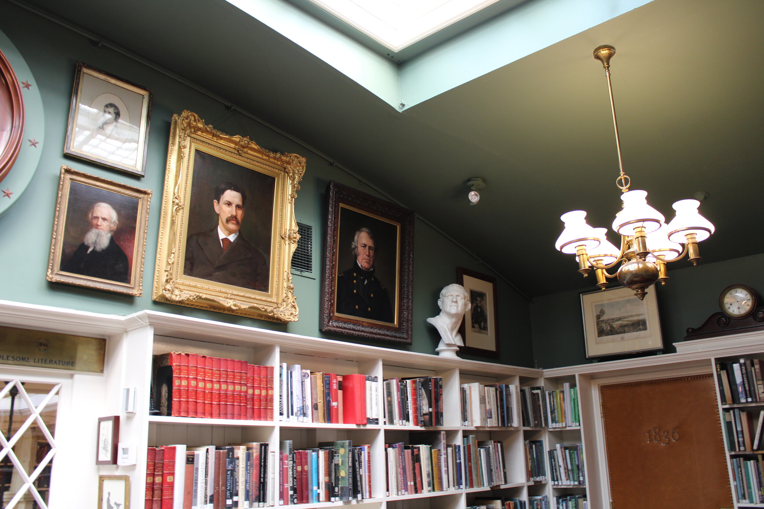 An Artful Perch Remade at the Providence Athenaeum — Michael Rose Fine Art