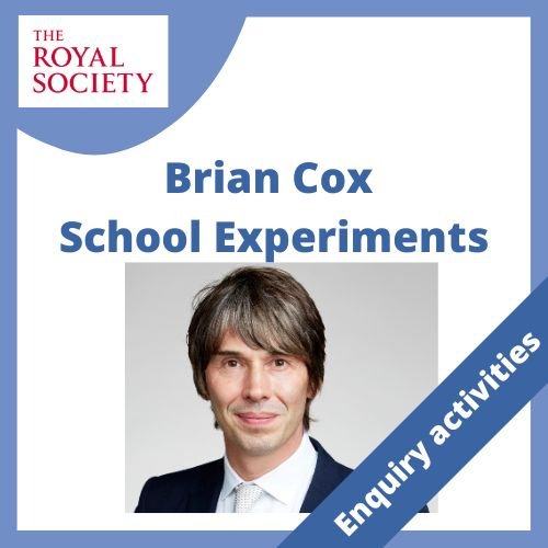 The Royal Society: Brian Cox School Experiments — The Great Science ...