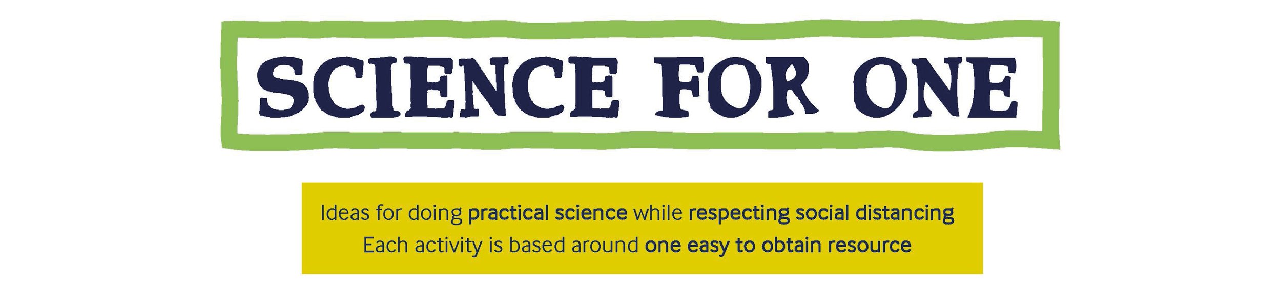 PSTT: Starters for One — The Great Science Share for Schools