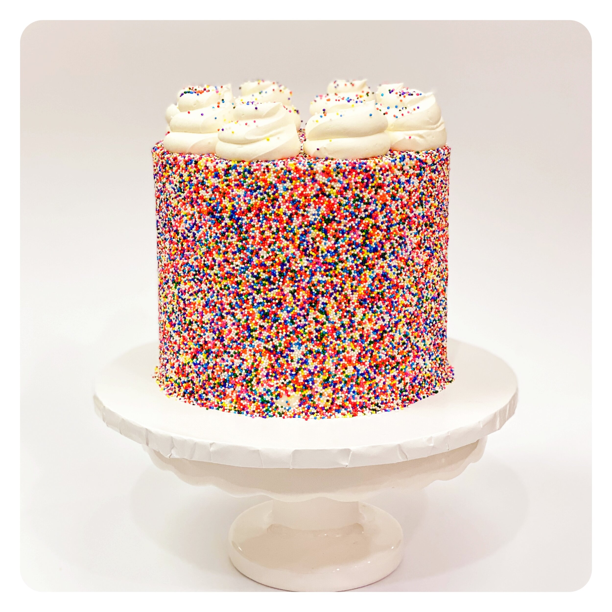 Chocolate Ganache Sprinkle Birthday Cake! — Lilly Magilly's