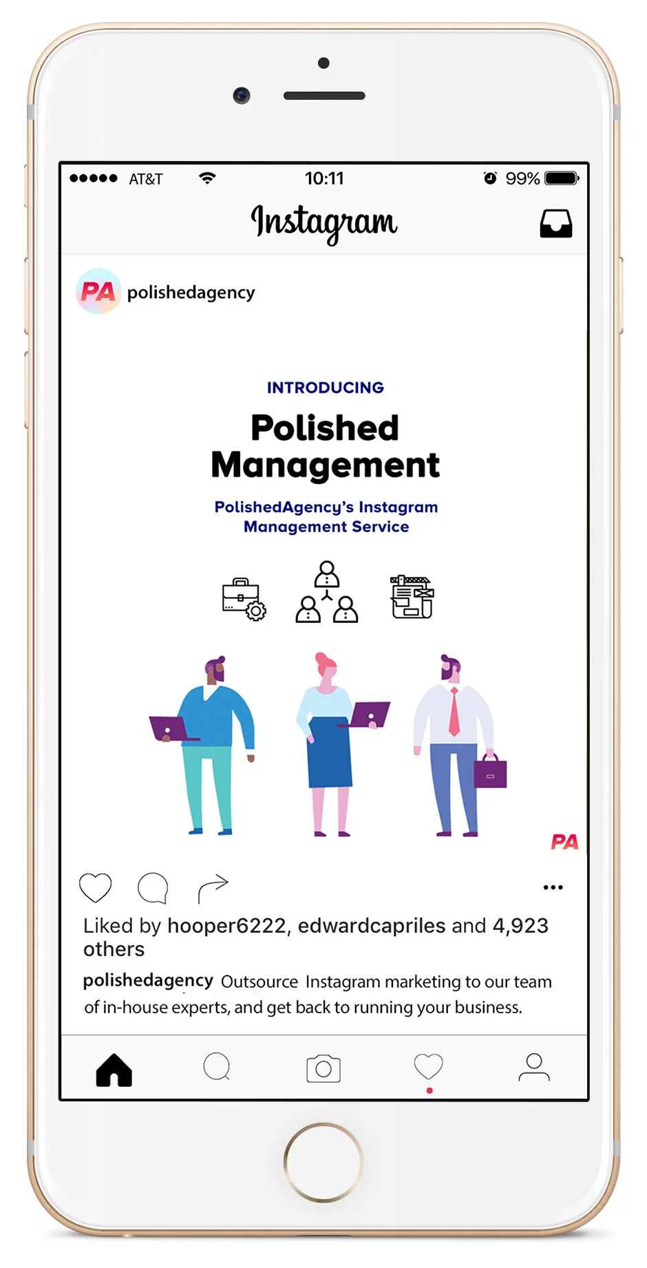 Instagram Account Management Service