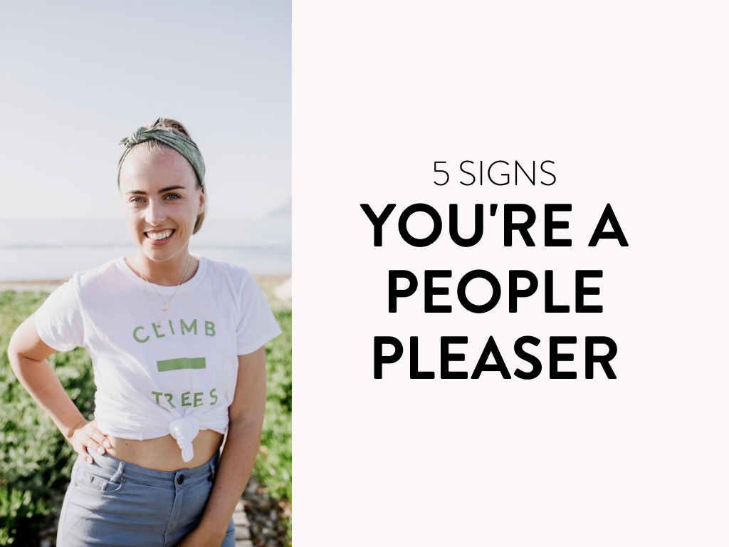 5 Signs You're a People Pleaser — Martina Fink - Holistic Health Coach ...
