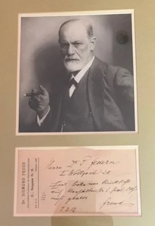 SIGMUND FREUD AUTOGRAPH FOR SALE — American Historical Guild