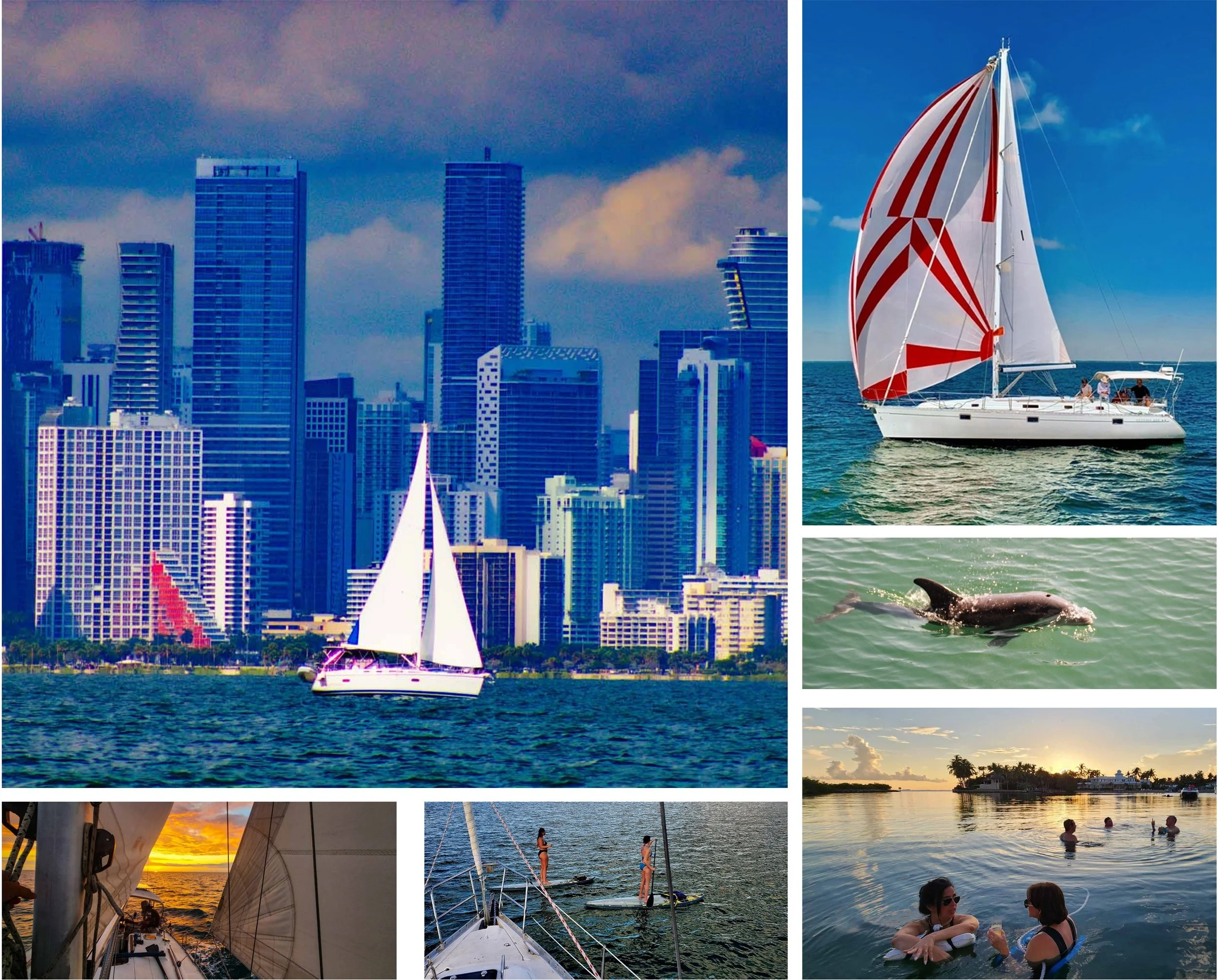 Miami Sailing Tours & Sailboat Rentals | Charters in Florida | Destino ...