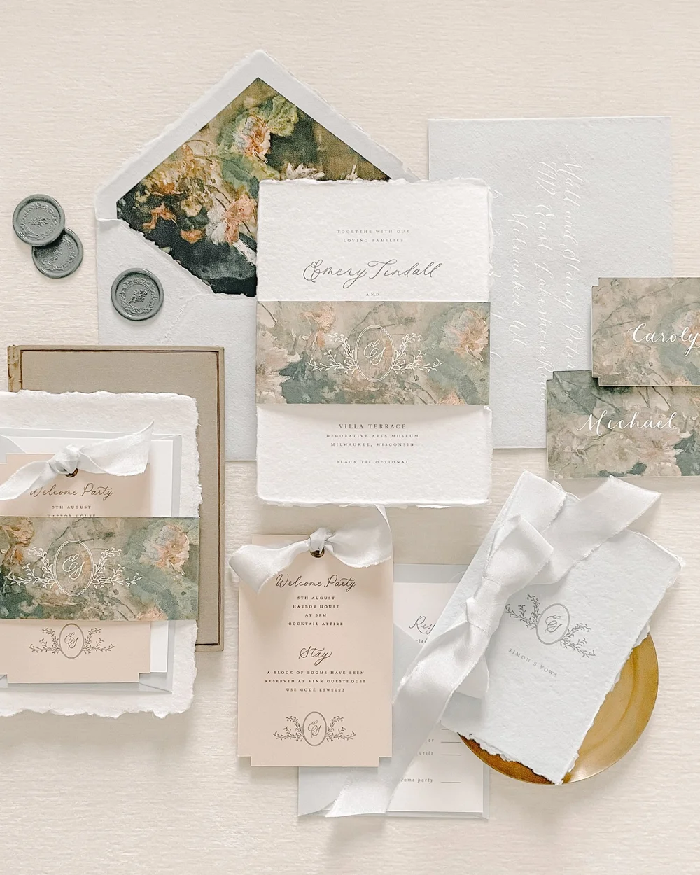 Wedding Invitations, Stationery & Calligraphy | The Ess Letter