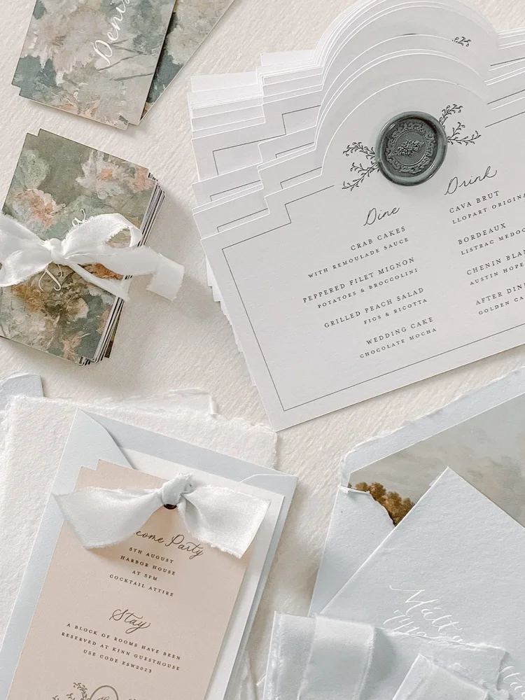Wedding Invitations, Stationery & Calligraphy | The Ess Letter
