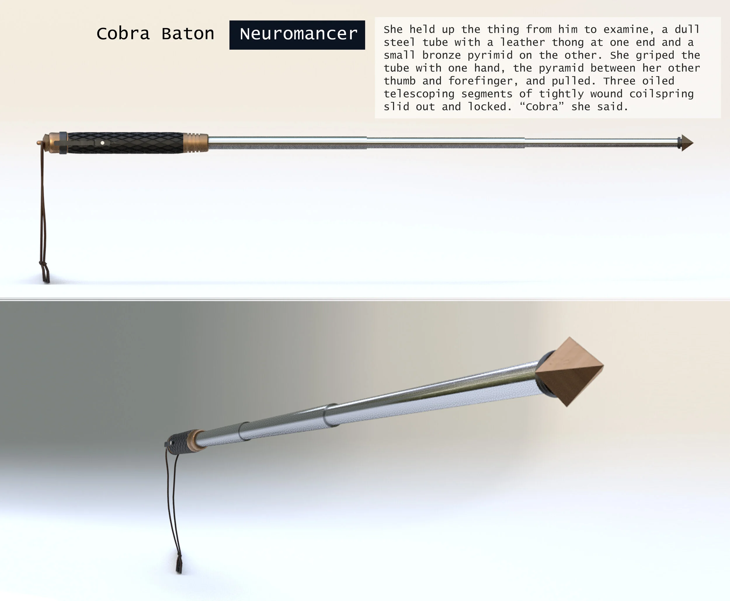 Neuromancer Cobra Weapon