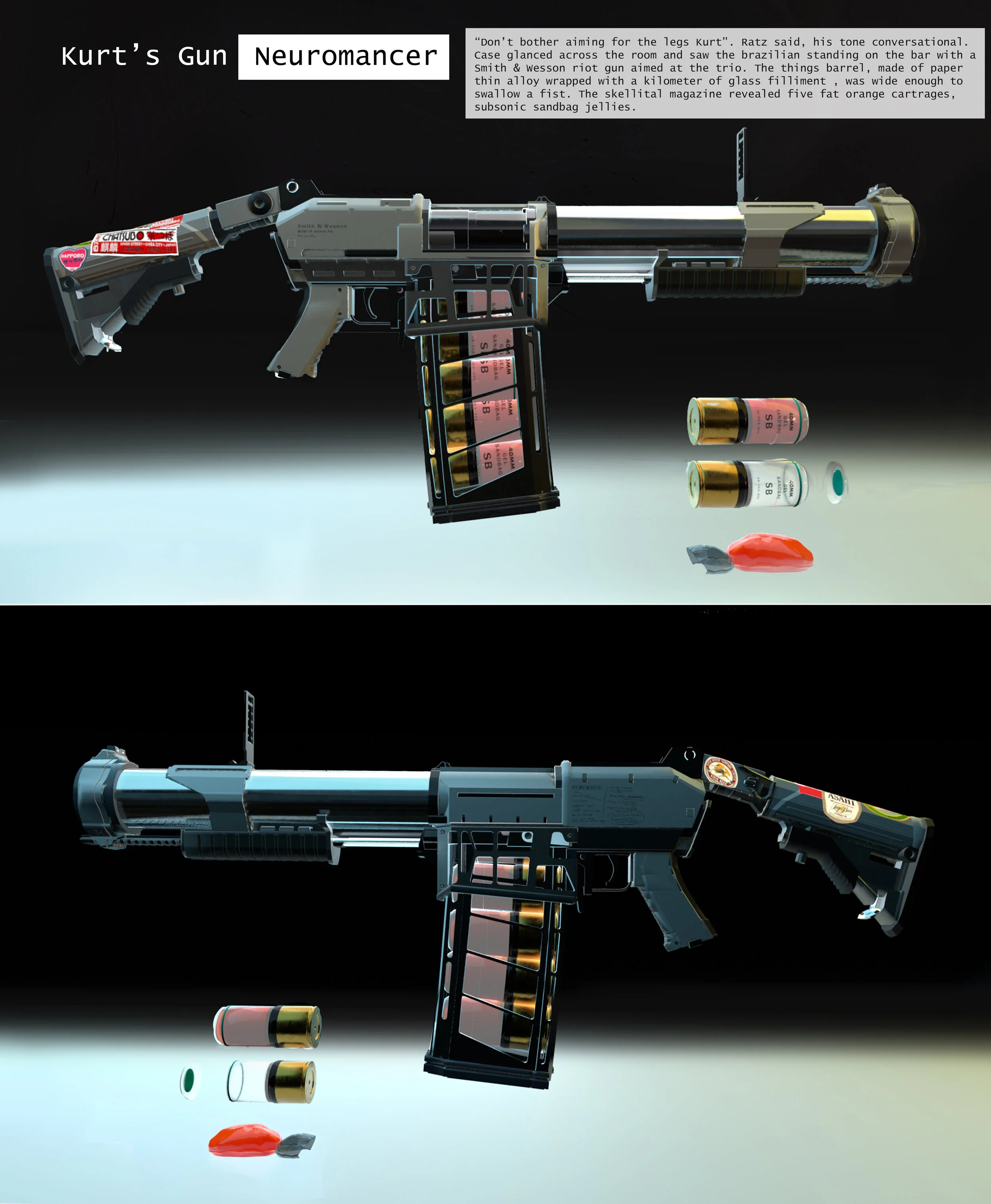 Neuromancer Cobra Weapon