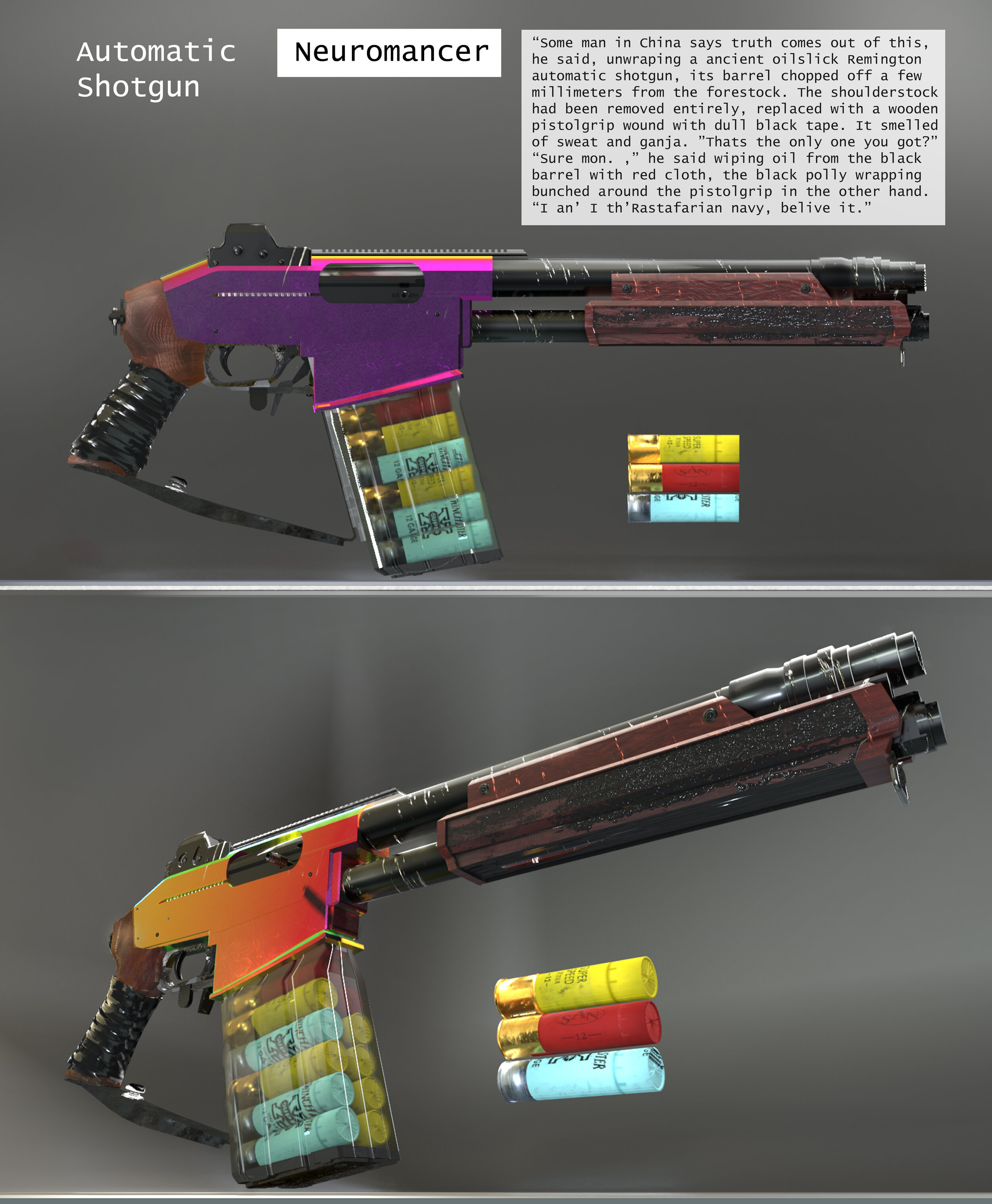 Neuromancer Cobra Weapon