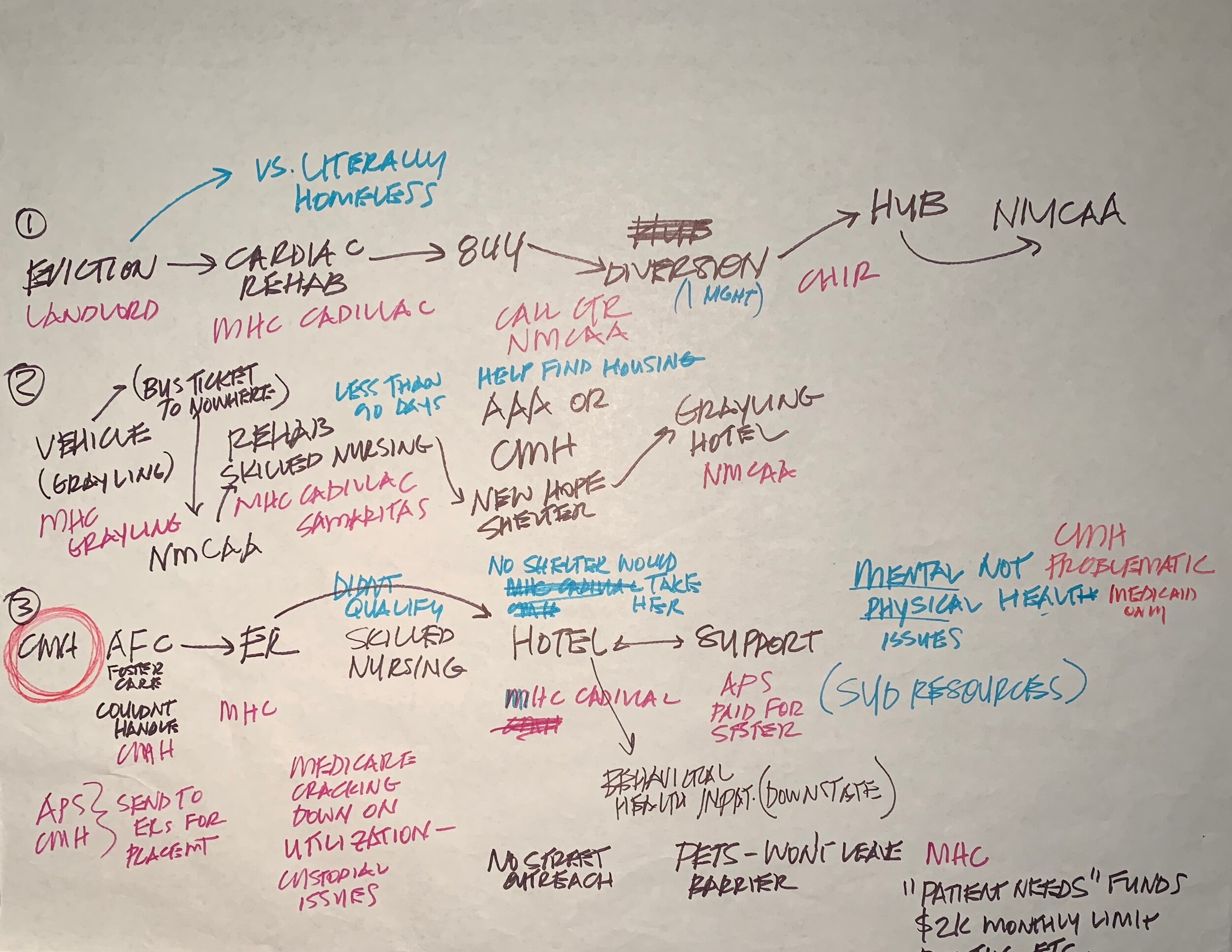 Project Process – Northern Michigan CHIR