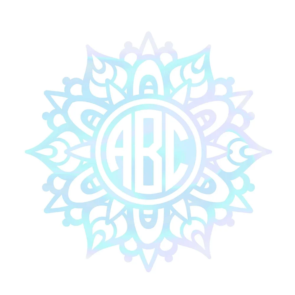 Monogram Initial Decals