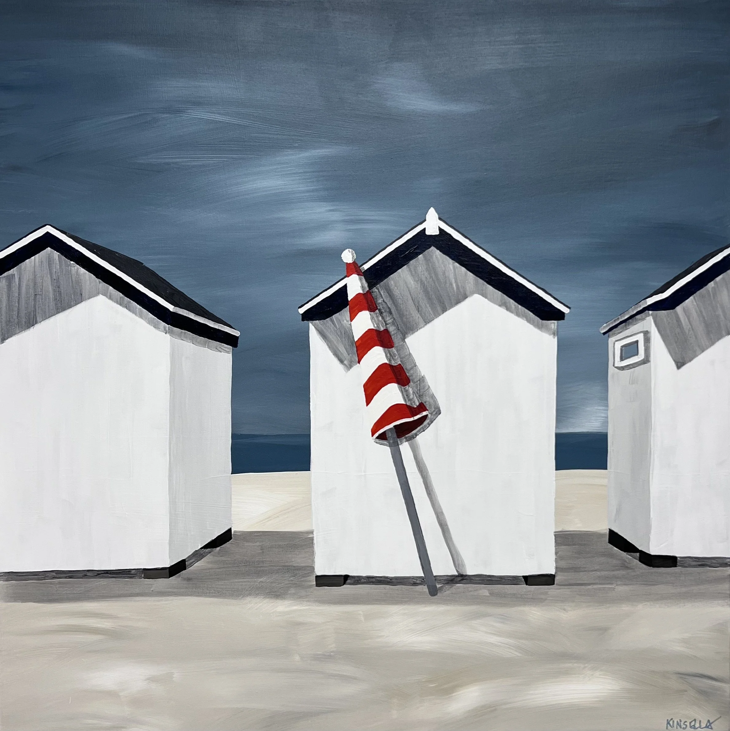 Original Acrylic House + Beach Paintings — Susan Kinsella Art