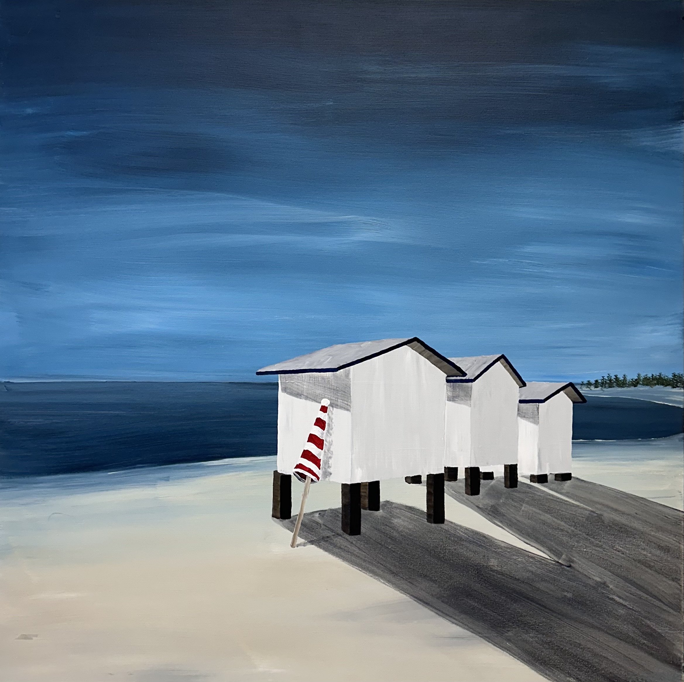 Original Acrylic House + Beach Paintings — Susan Kinsella Art
