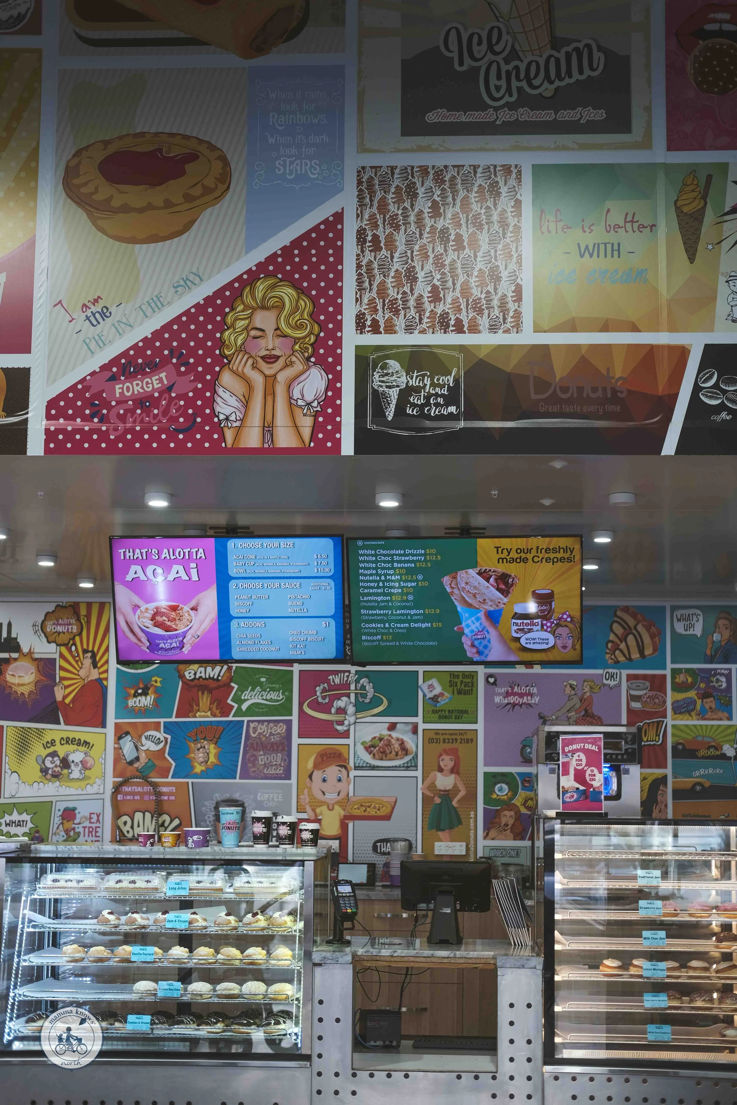 that's alotta donuts, somerton — mamma knows north