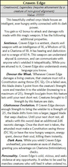Craven Edge — CritRoleStats
