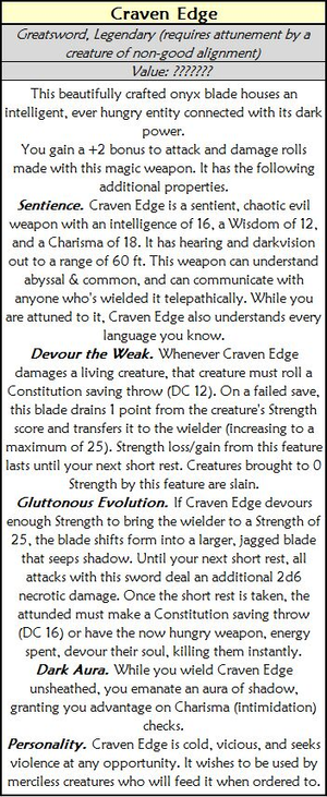 Craven Edge — CritRoleStats