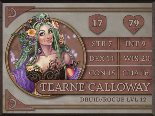 Character Levels - Fearne — CritRoleStats