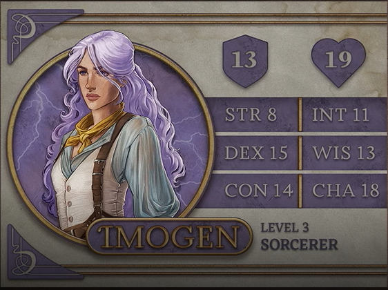 Character Levels - Imogen — CritRoleStats