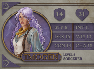 Character Levels - Imogen — CritRoleStats