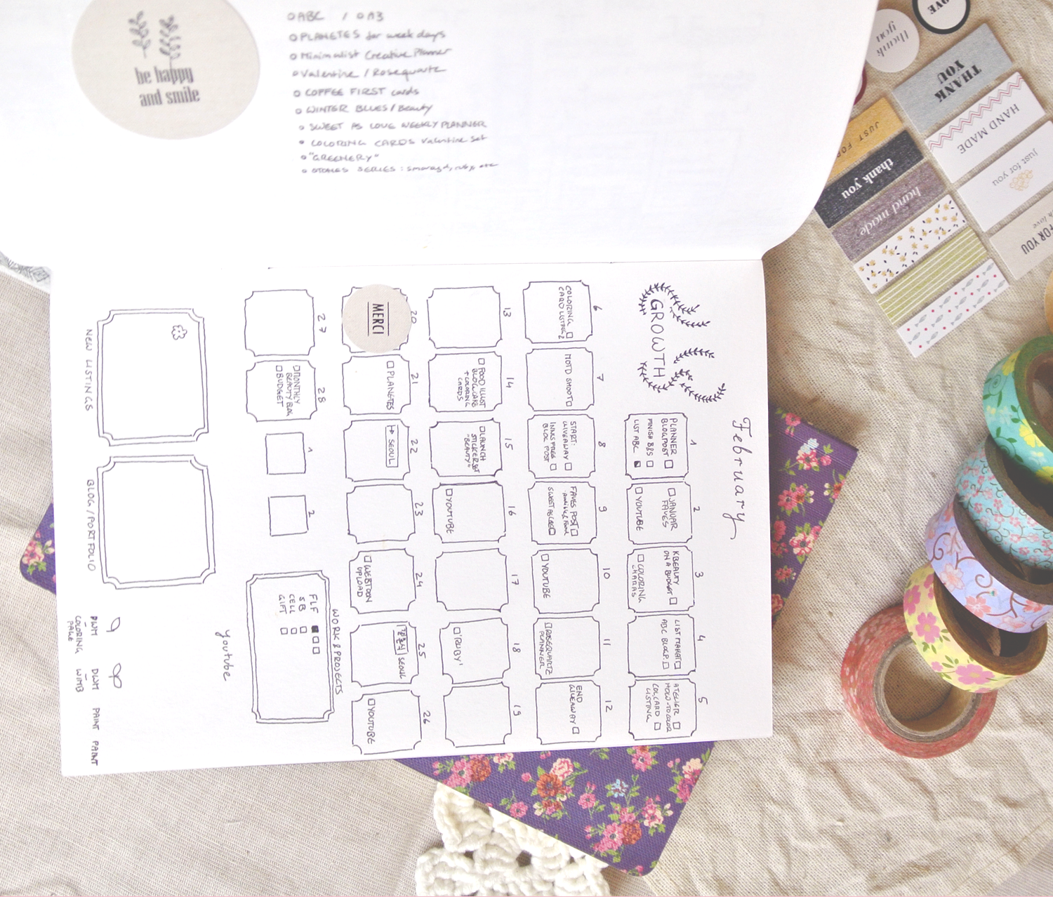 Planner Setup of an Illustrator - Journals and Sketchbooks — Evelyne ...