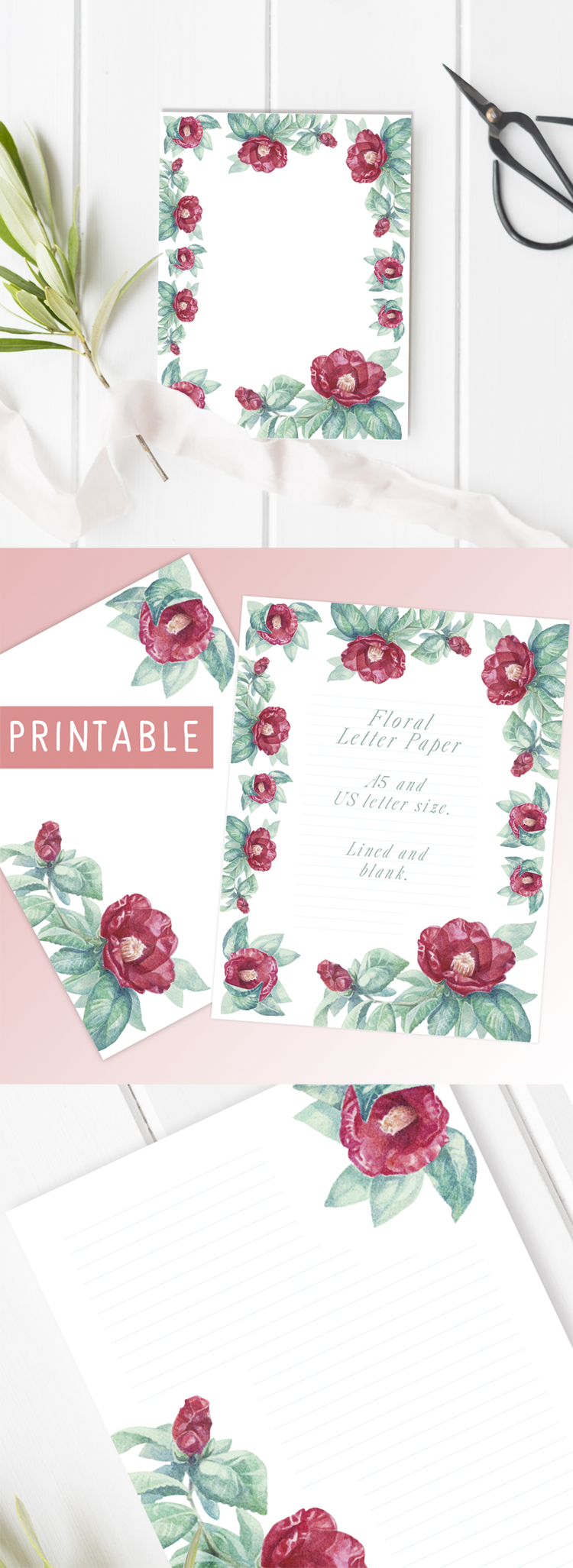 Writing Weekly Letters | Making My Own Letter Paper Printables ...