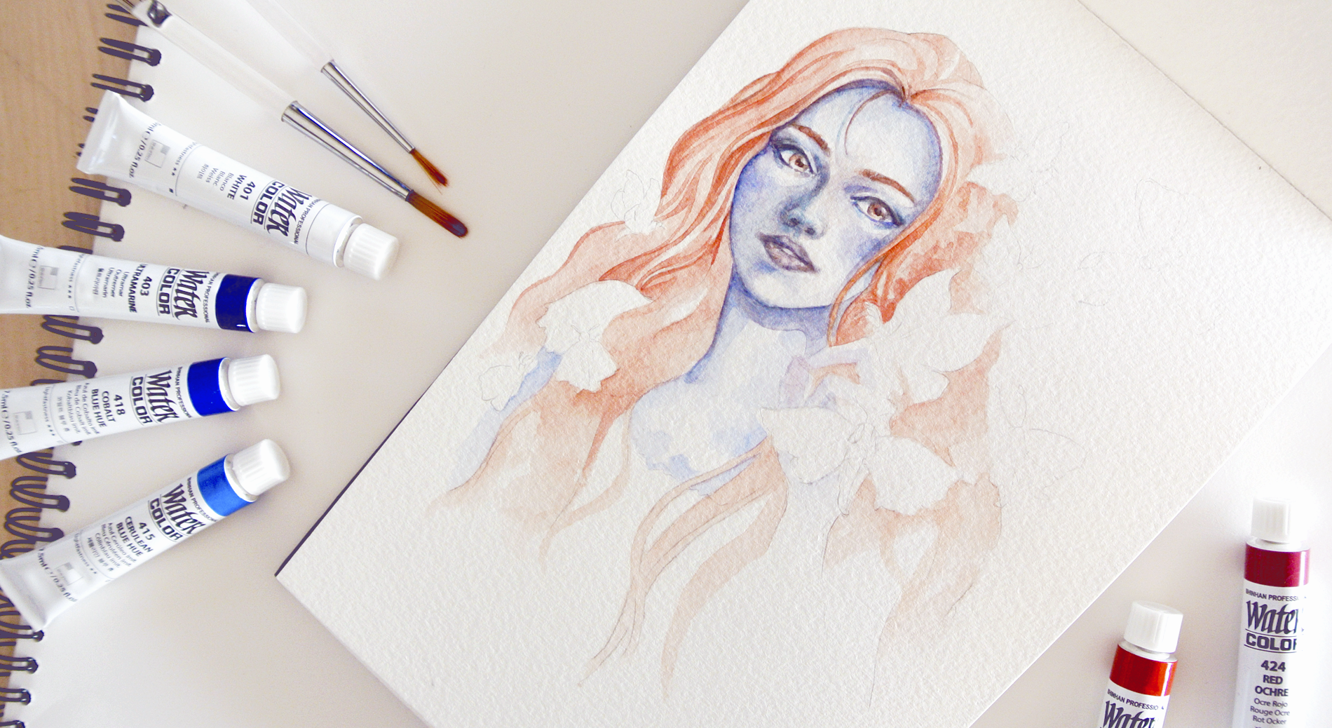 The 100 Day Project: Portrait Drawing Practice — Evelyne Park | Art