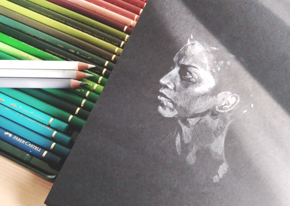 The 100 Day Project: Portrait Drawing Practice — Evelyne Park | Art